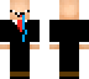 Drooling Baby in a tuxedo | Minecraft Skin
