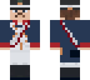 French Infantry - Shako worn | Minecraft Skin