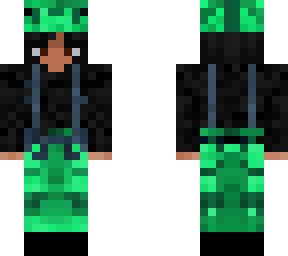 Green Axolotl | Minecraft Skin