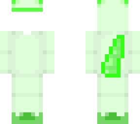 Green Axolotl Minecraft Skins