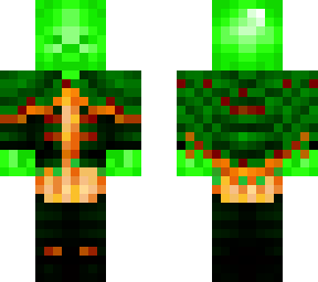 Green Steve Minecraft Skins