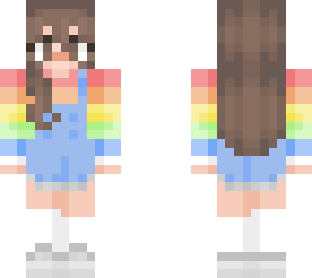 Rainbow sweater | Minecraft Skin
