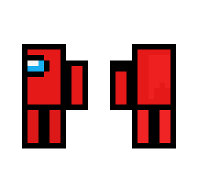 Among Us Red Minecraft Skins