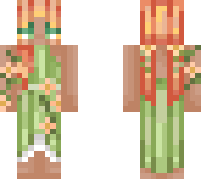 Spring Girl Minecraft Skins