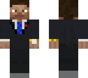 Tuxedo Steve Minecraft Skins