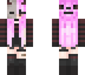 pink goth | Minecraft Skins