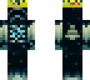 warden with crown | Minecraft Skins