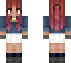 Yoshikawa Hina Sensha-do uniform | Minecraft Skin