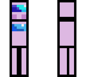Among us character lavender | Minecraft Skin