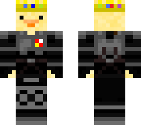 Aot duck with techno crown rip my man | Minecraft Skin