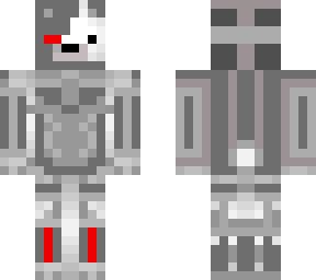 Cyborg Buff Bear | Minecraft Skin