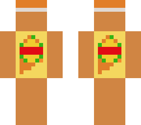Lipton peach iced tea | Minecraft Skin