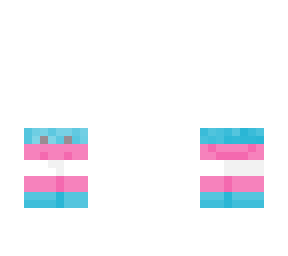 trans fem trans pride | Minecraft Skins