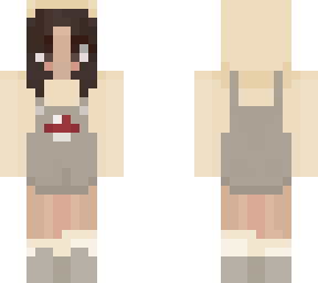 overall girl | Minecraft Skins