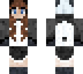 panda girl | Minecraft Skins