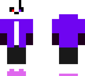 Purple Sans (Updated) | Minecraft Skin