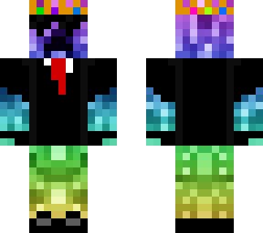 rainbow creeper | Minecraft Skins