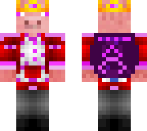 Techno blade cancer support skin?? | Minecraft Skin