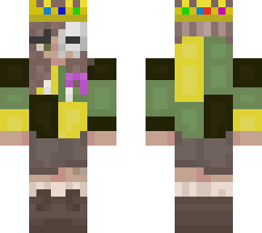 techno crown skin | Minecraft Skin