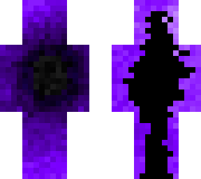Black Hole Affect Minecraft Skins