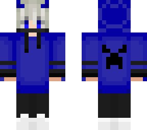 blue devil | Minecraft Skins