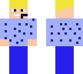 Blue Gamer Boy Minecraft Skins