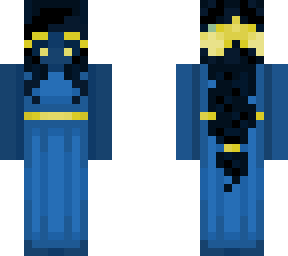 blue goddess | Minecraft Skin