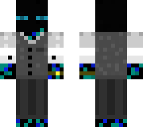 Corrupted Enderman Suit remake | Minecraft Skin