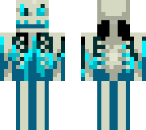 Death dragon soul fire skeleton | Minecraft Skin
