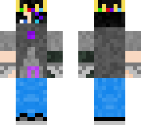 EnderMatey Sapphire SMP TECHNO SUPPORT | Minecraft Skin
