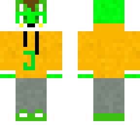 Green wolf | Minecraft Skin