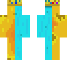 lil techno crown for my skin | Minecraft Skin