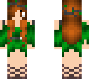 Nature Girl Minecraft Skins