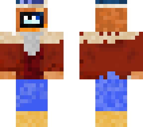 Orange at Polus | Minecraft Skin