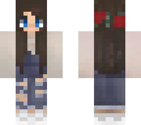 girl overalls | Minecraft Skins