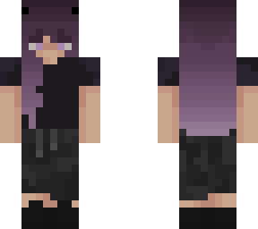 purple gradient | Minecraft Skin