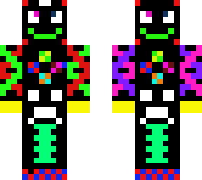 rainbow gamer | Minecraft Skin