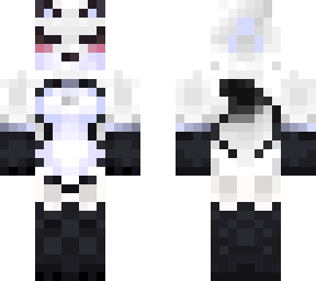 Sexy Arctic fox | Minecraft Skin