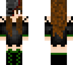 Nether Girl Minecraft Skins