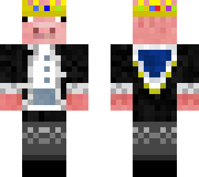 (r.i.p technoblade) technoblade funeral suit | Minecraft Skin