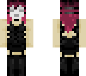 mask girl | Minecraft Skins