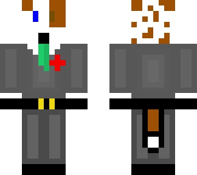 Cleo In A Suit | Minecraft Skin