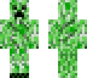 Creeper Texture Template