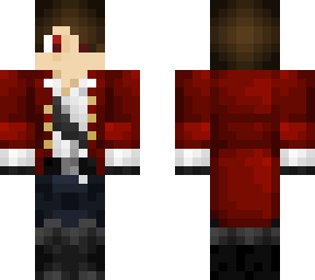 Demon Pirate Red | Minecraft Skin