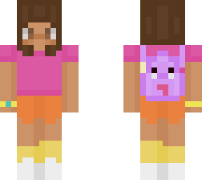 dora the explorer | Minecraft Skin