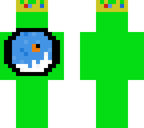 Dream with crown | Minecraft Skin