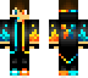 Fire Gamer Minecraft Skins