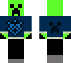 Glitch creeper | Minecraft Skin