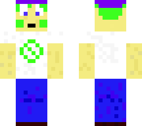 green cheek's | Minecraft Skin