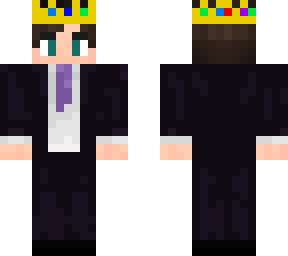 Guy With Crown Minecraft Skins